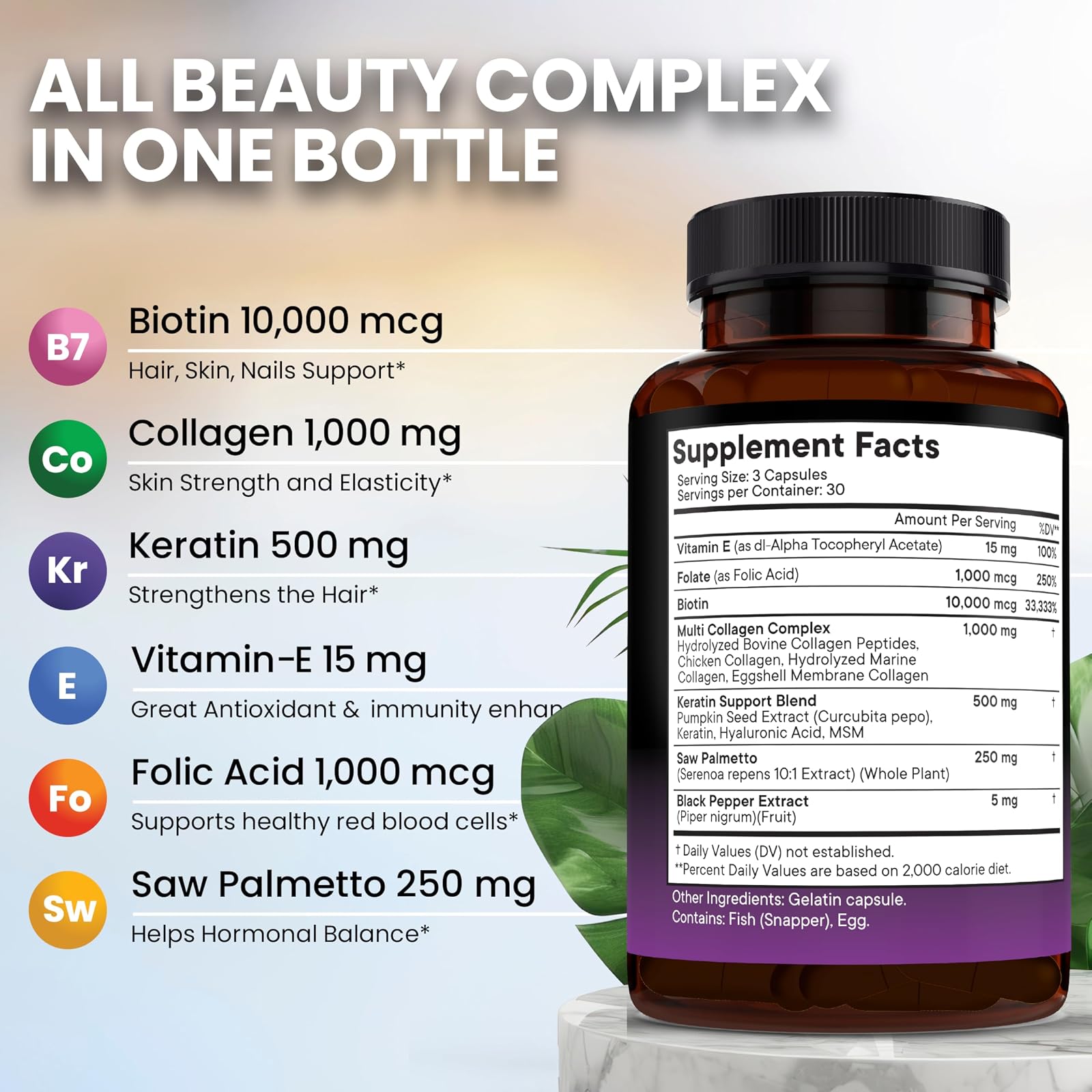 NEW AGE biotin supplement benefits