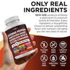 NEW AGE cayenne pepper capsules for metabolism