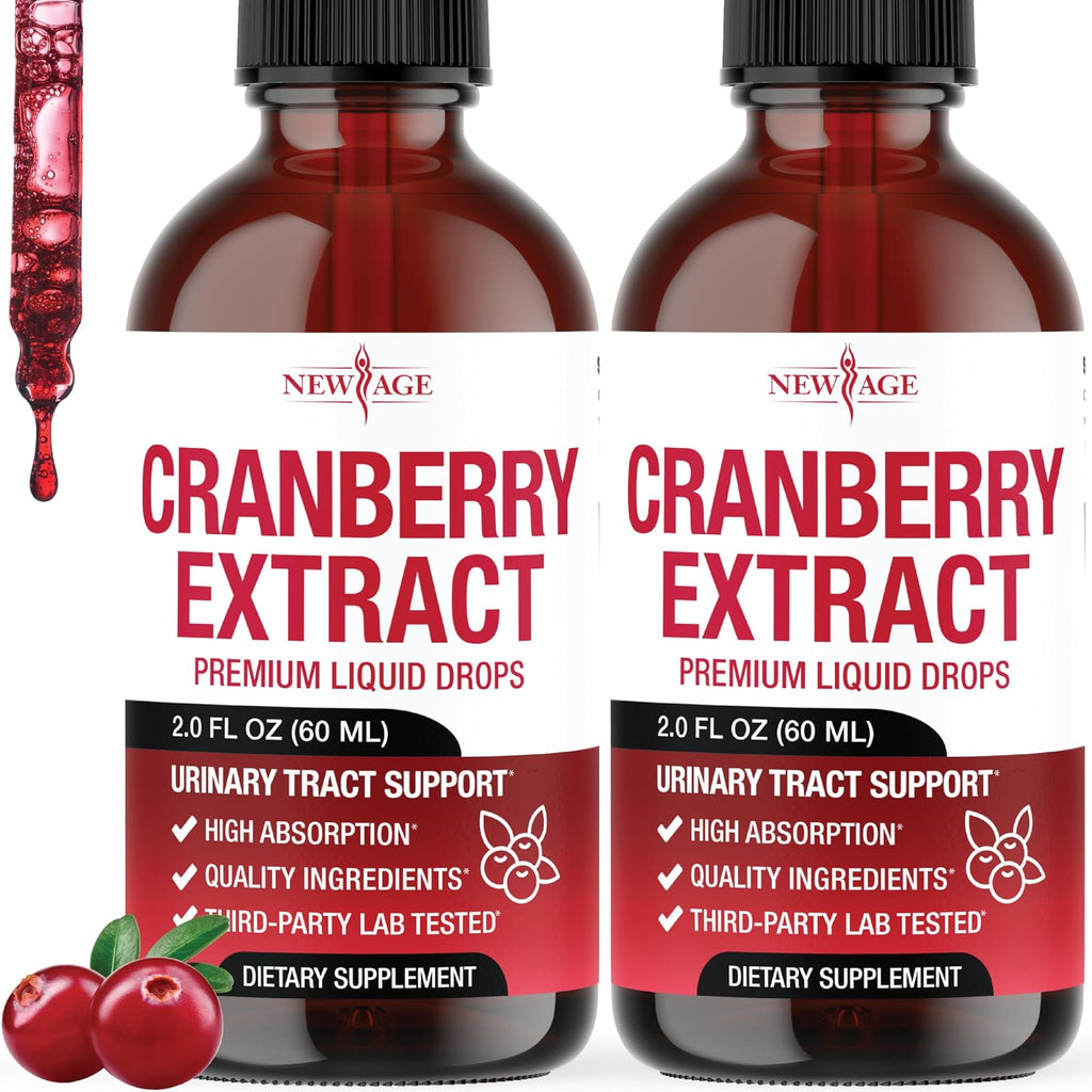 NEW AGE cranberry concentrate liquid drops