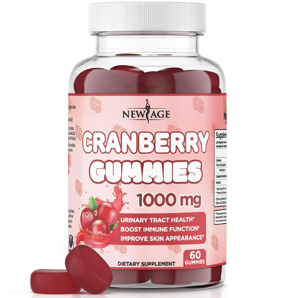NEW AGE cranberry gummies for immunity