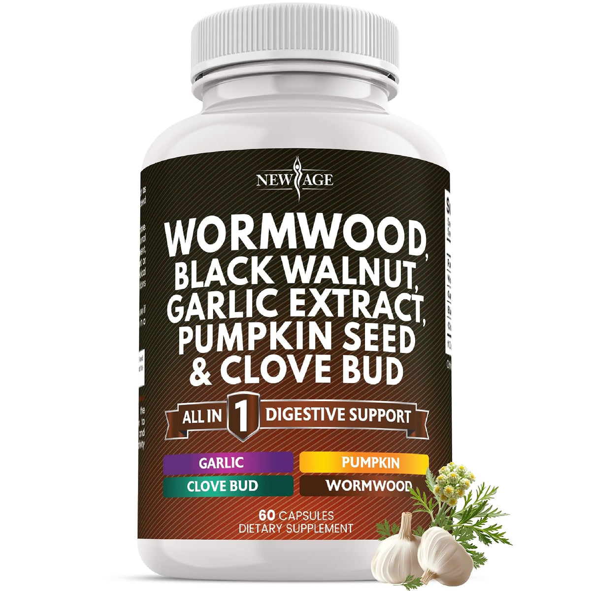 NEW AGE digestive enzyme capsules