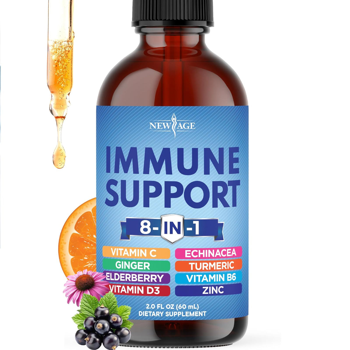 NEW AGE echinacea immune support drops