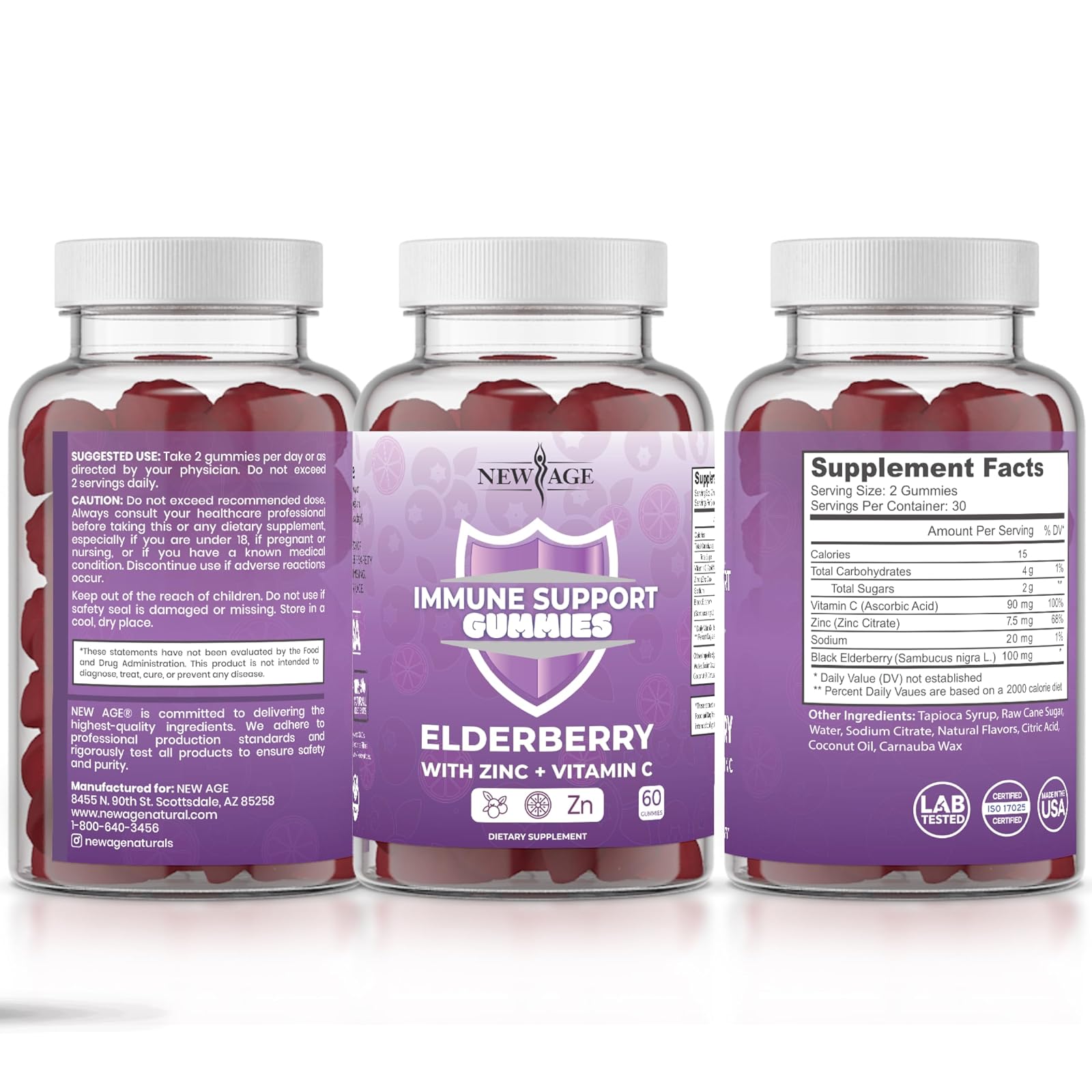 NEW AGE elderberry for seasonal support