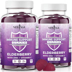 NEW AGE elderberry gummies for immune support