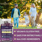 NEW AGE elderberry gummies with antioxidants