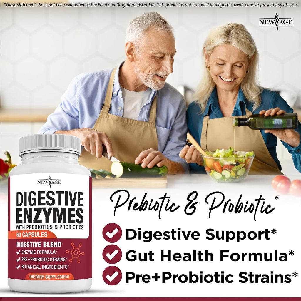 NEW AGE enzymes for improved nutrient absorption