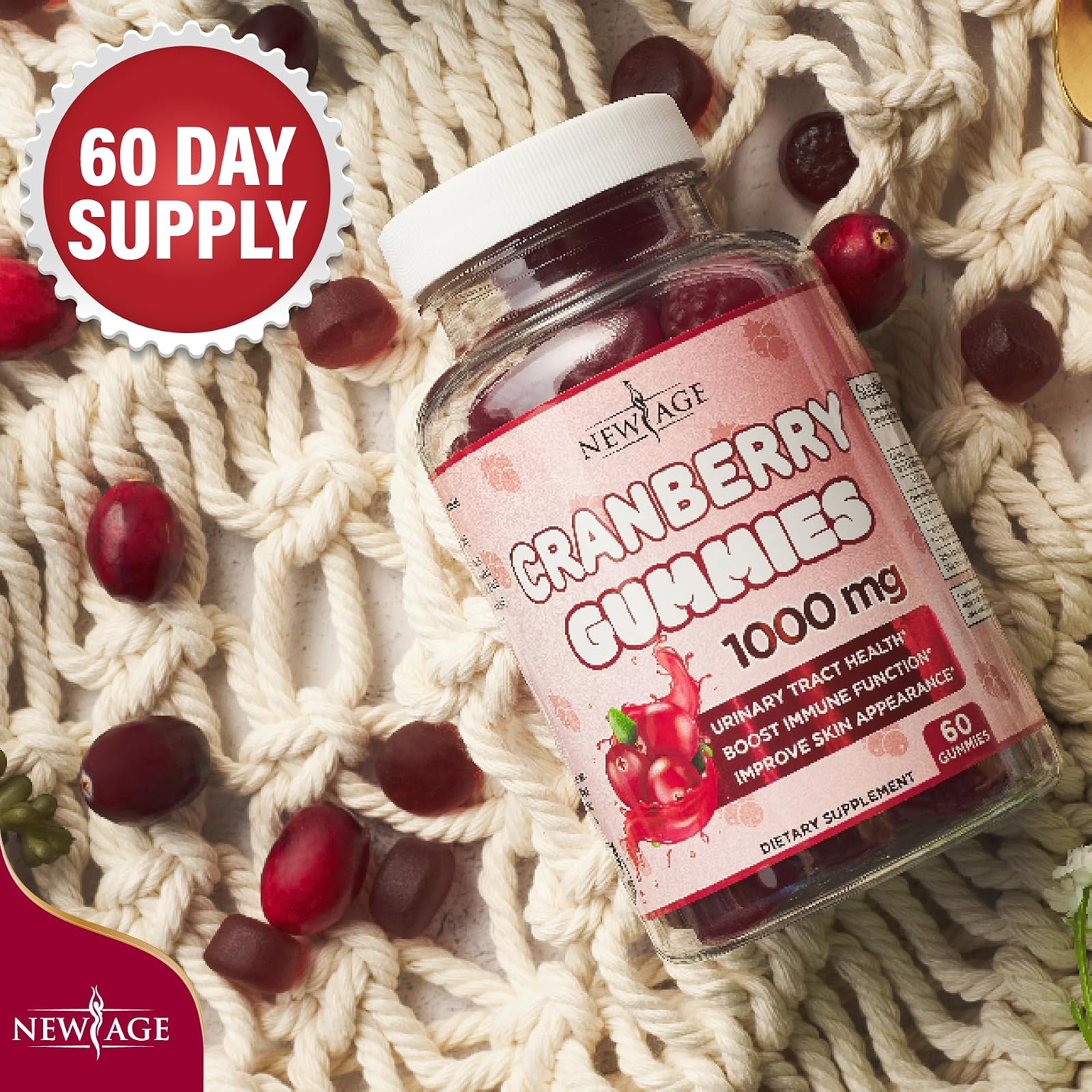 NEW AGE gummies for antioxidant support