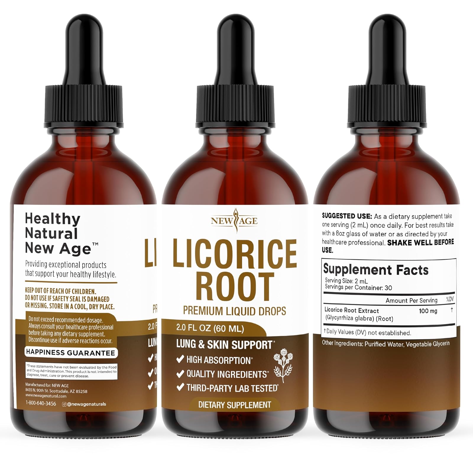 NEW AGE herbal extract for stress relief
