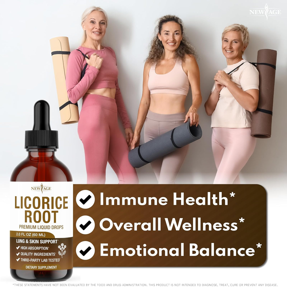 NEW AGE herbal licorice root supplement