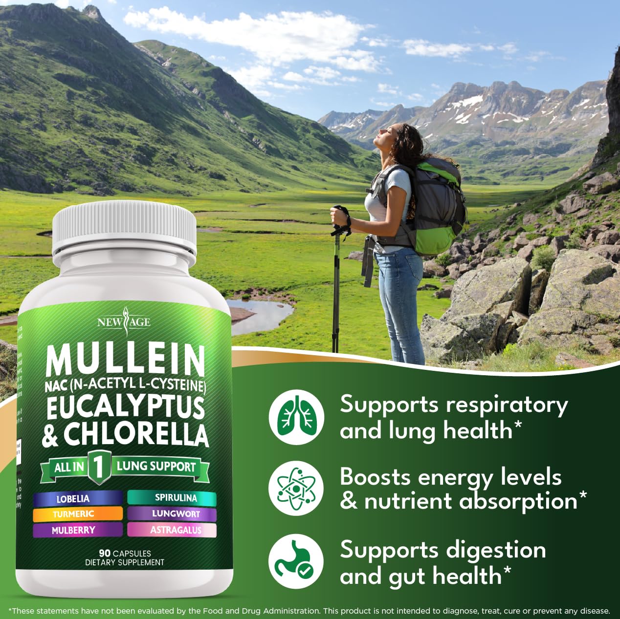 NEW AGE herbal supplement for wellness