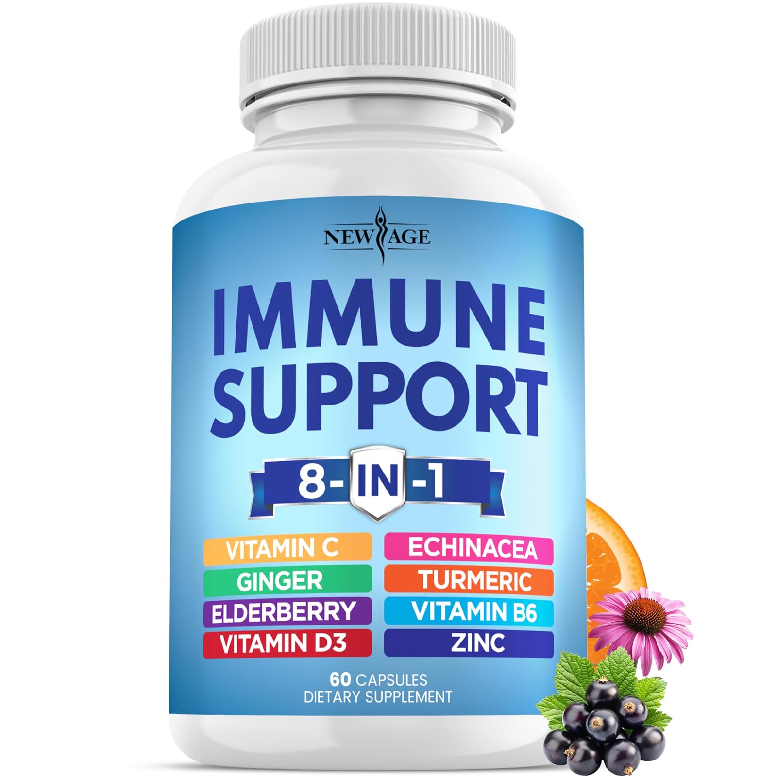 NEW AGE immune support capsules
