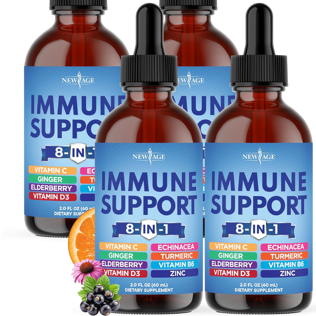 NEW AGE immune support liquid drops