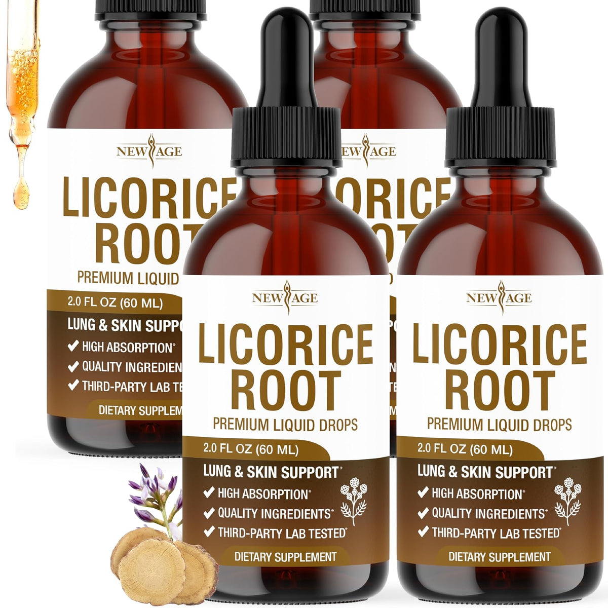 NEW AGE licorice root extract drops