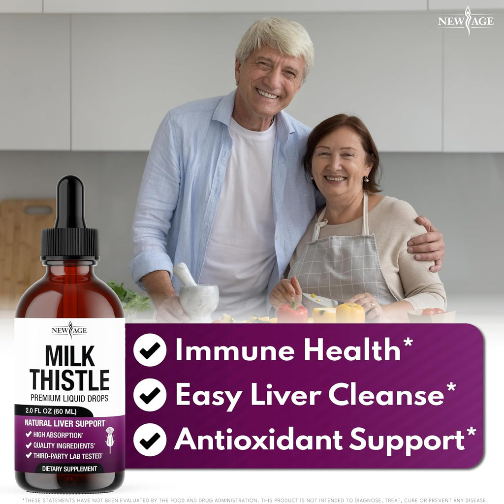 NEW AGE Milk Thistle extract benefits