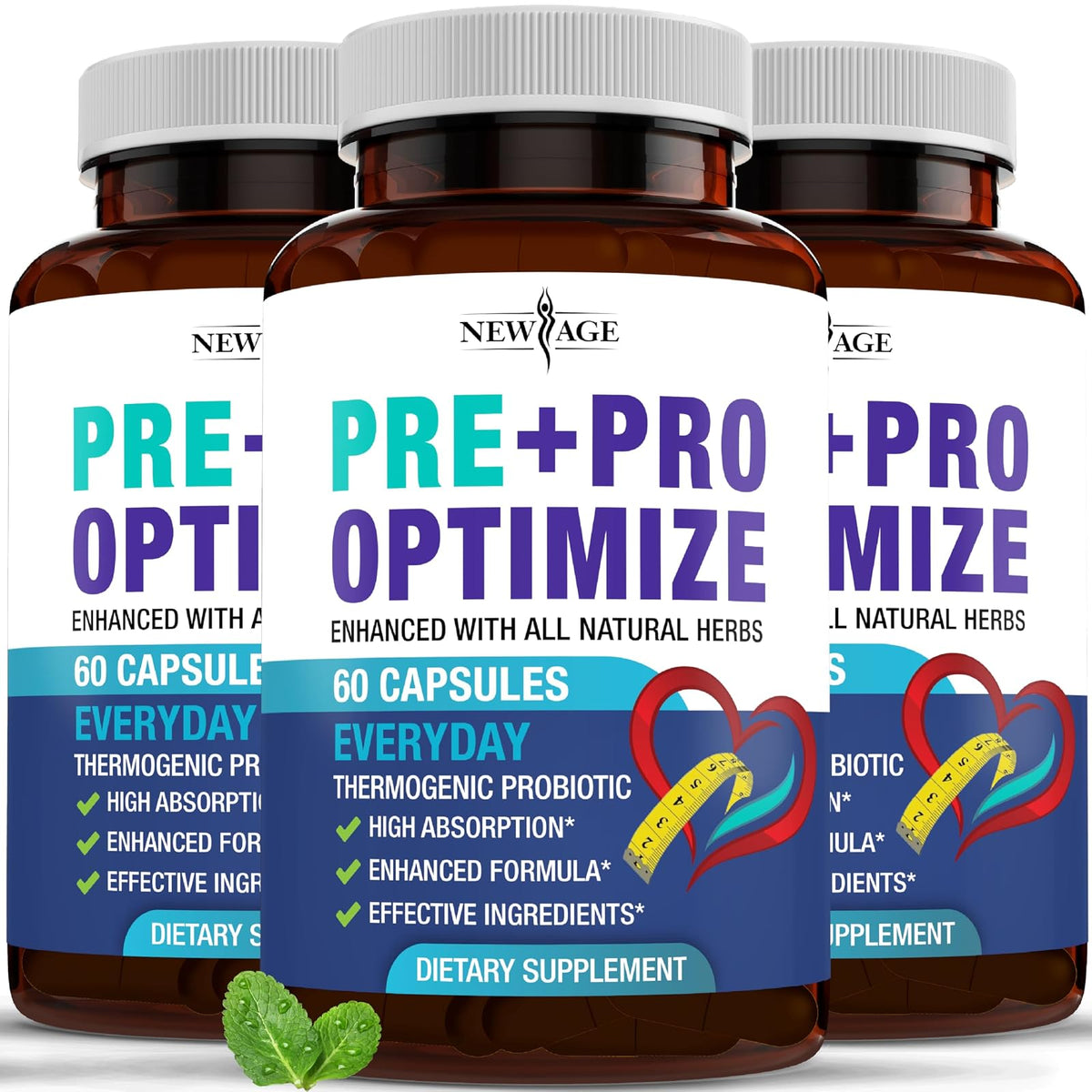NEW AGE probiotics for digestive health