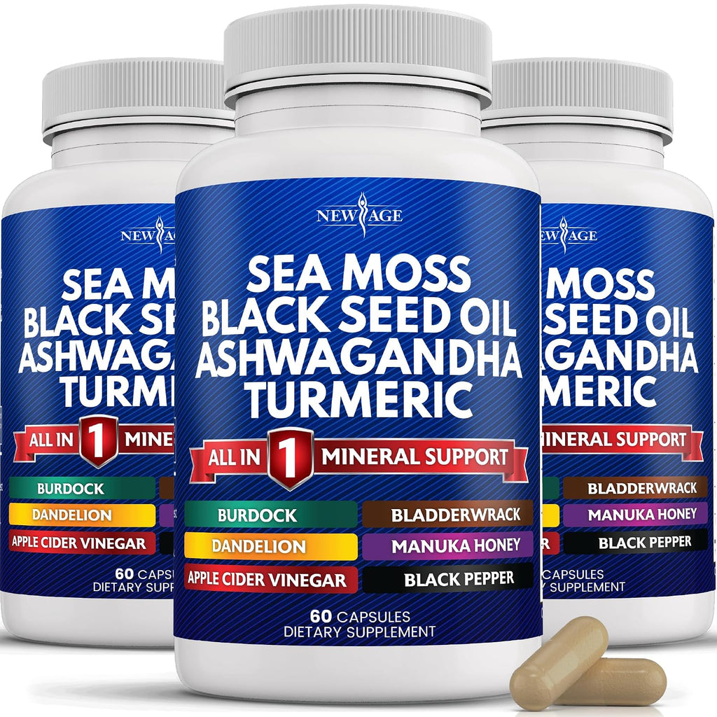 NEW AGE sea moss health benefits
