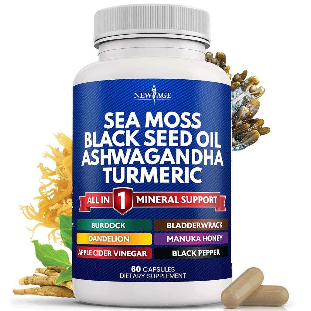 NEW AGE sea moss health benefits