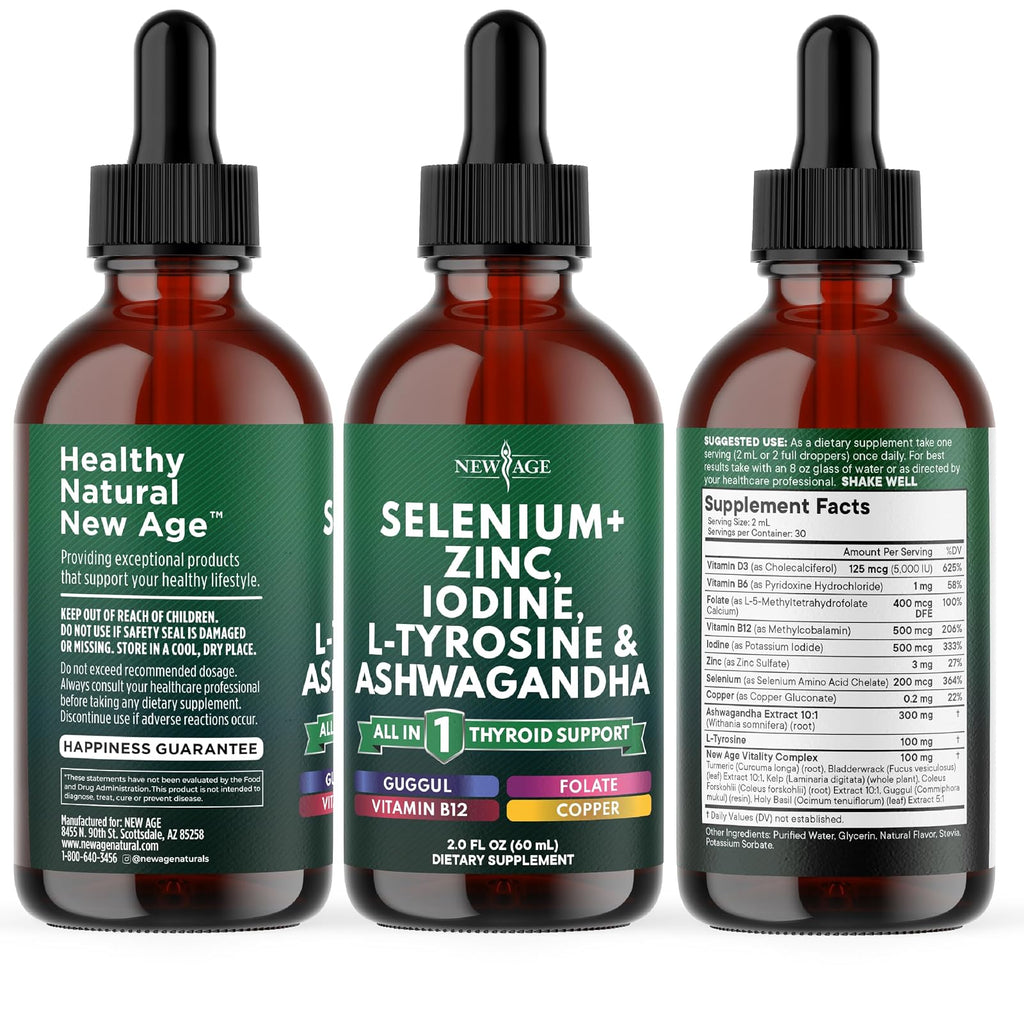 NEW AGE thyroid health liquid formula