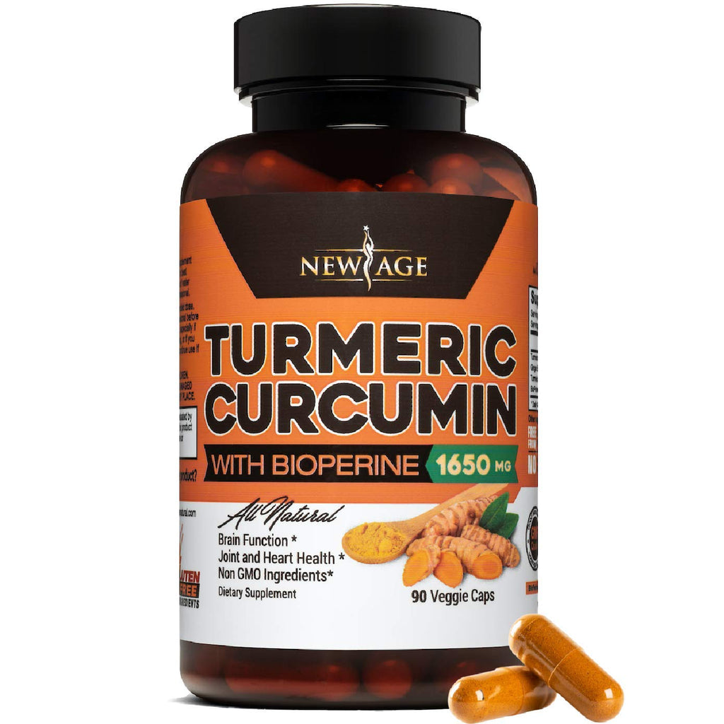 NEW AGE turmeric curcumin capsules