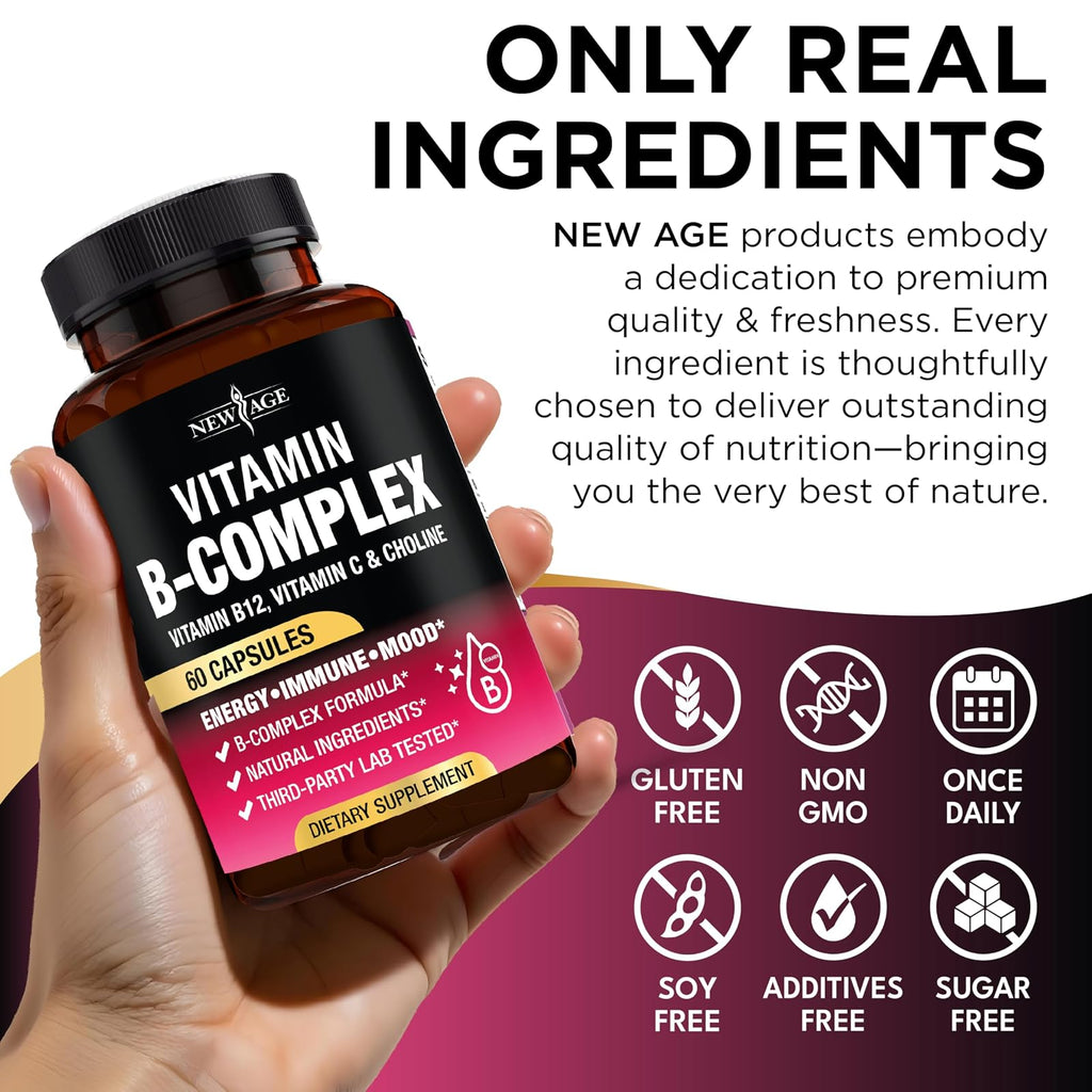 NEW AGE vitamin b complex for vitality