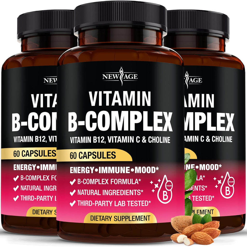 NEW AGE vitamin b complex vegan capsules
