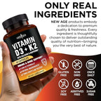 NEW AGE vitamin D3 5000 IU benefits