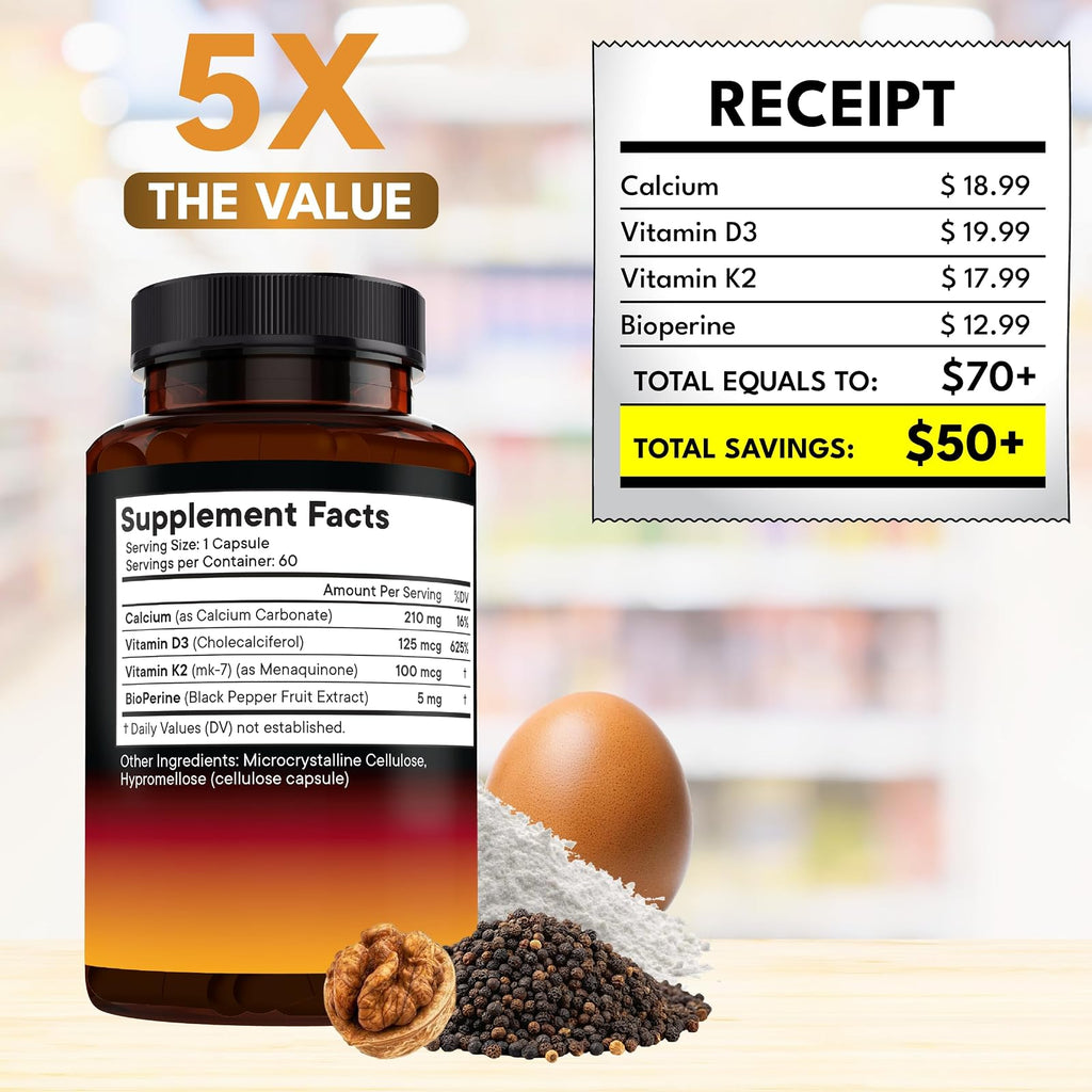 NEW AGE vitamin D3 K2 benefits