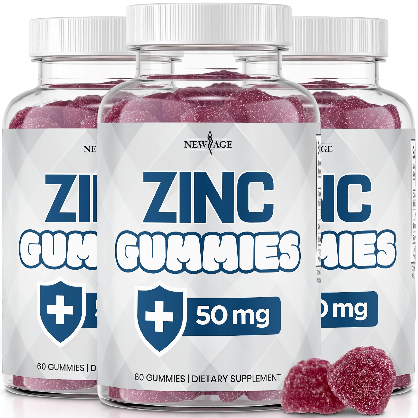 NEW AGE zinc gummies for immune support