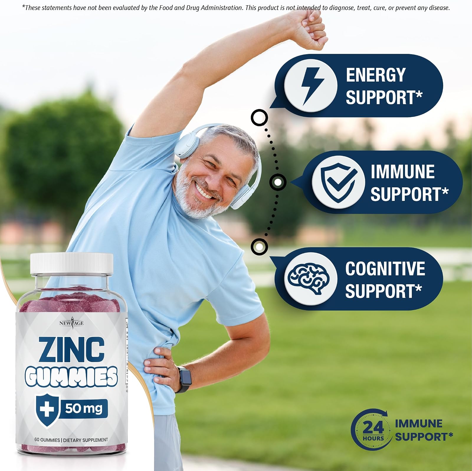 NEW AGE zinc picolinate for better absorption