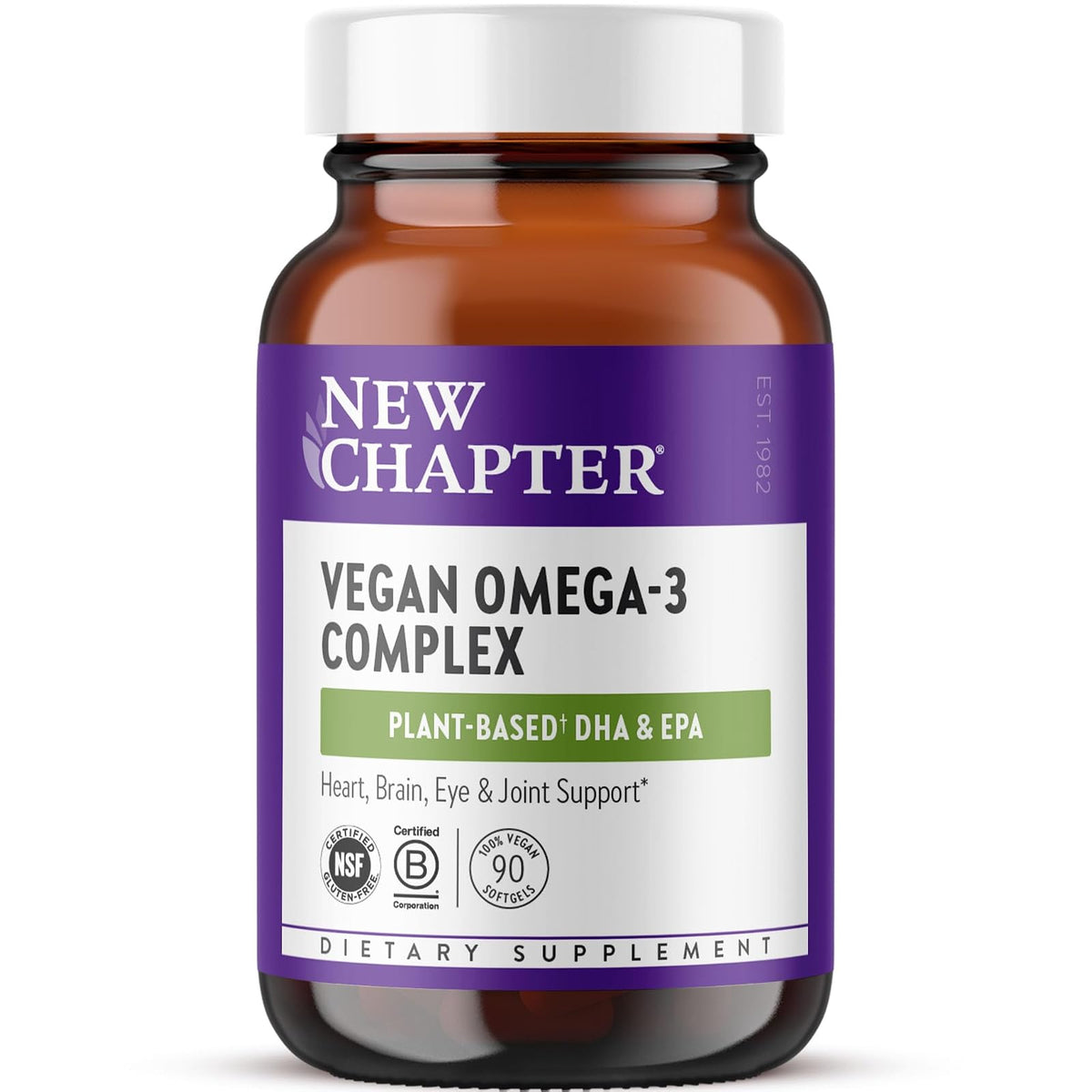 New Chapter algae oil softgels