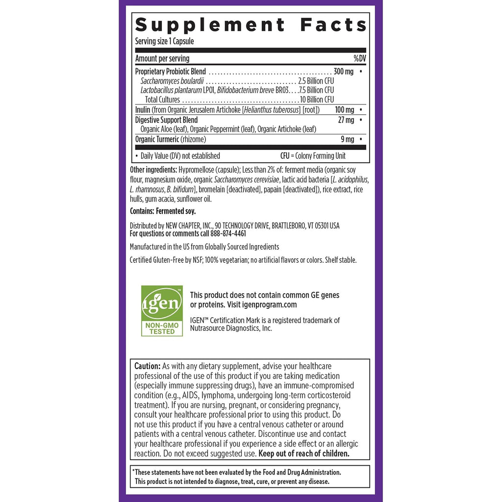 New Chapter All-Flora probiotic benefits