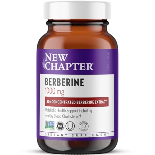 New Chapter Berberine multivitamins for wellness