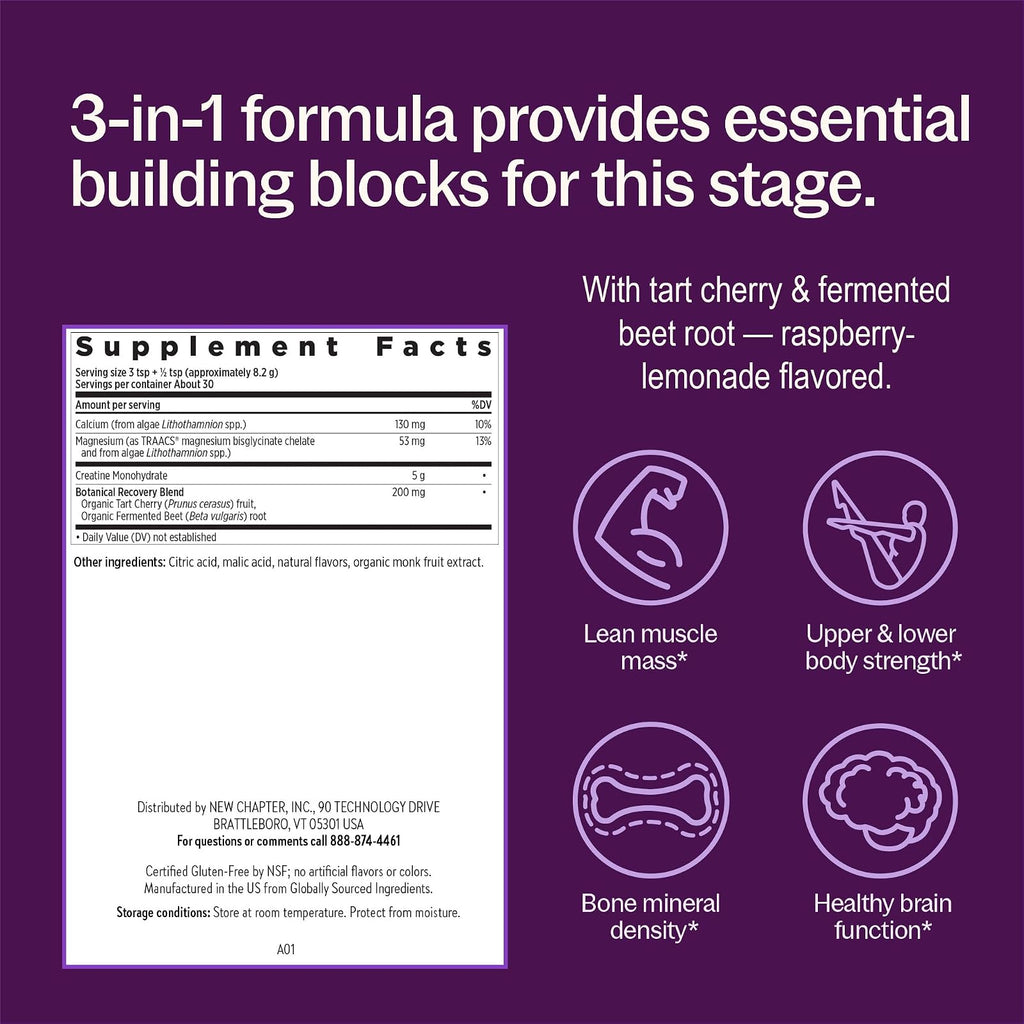 New Chapter creatine for athletic performance
