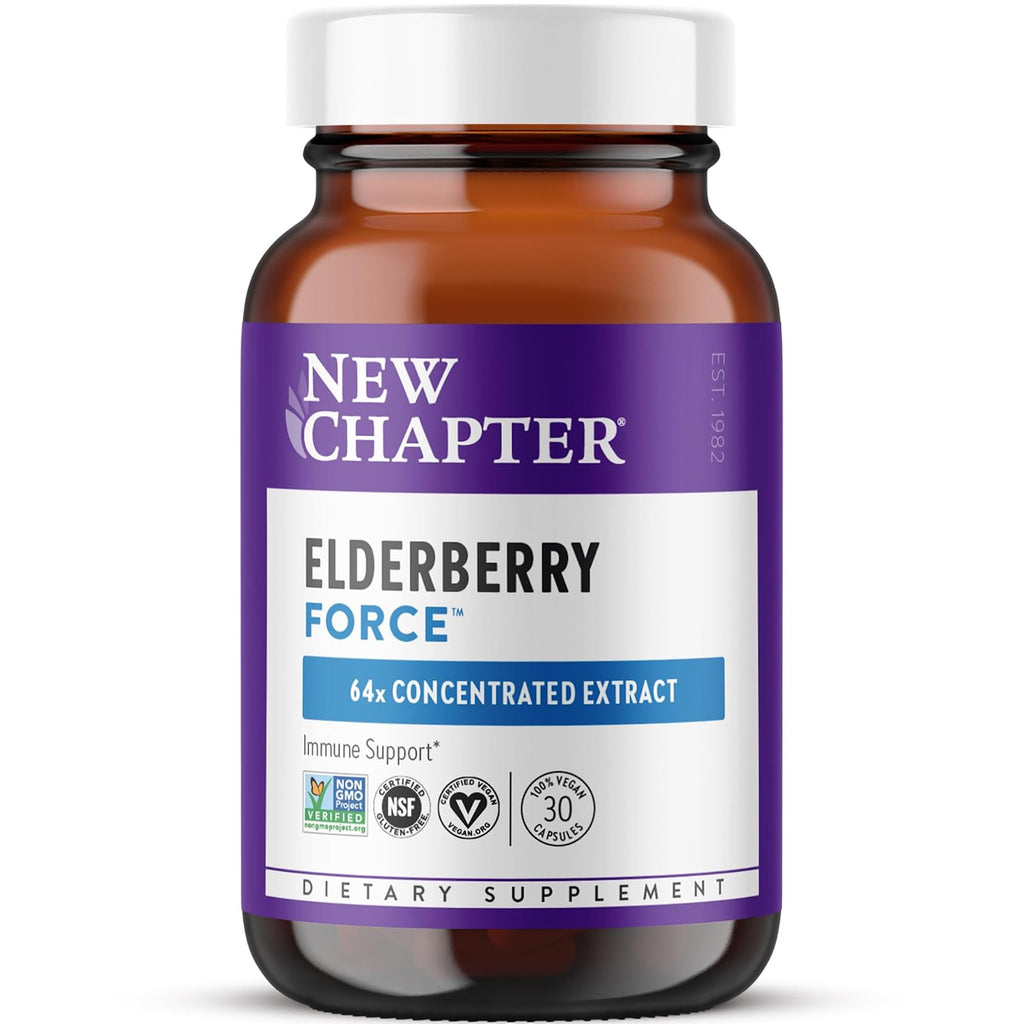 New Chapter elderberry capsules for immunity