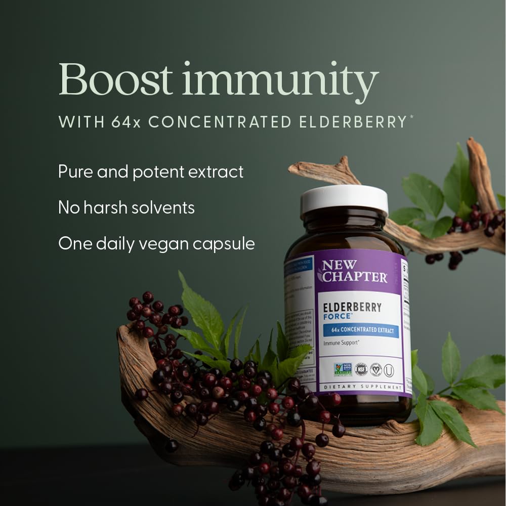 New Chapter elderberry capsules for seasonal support