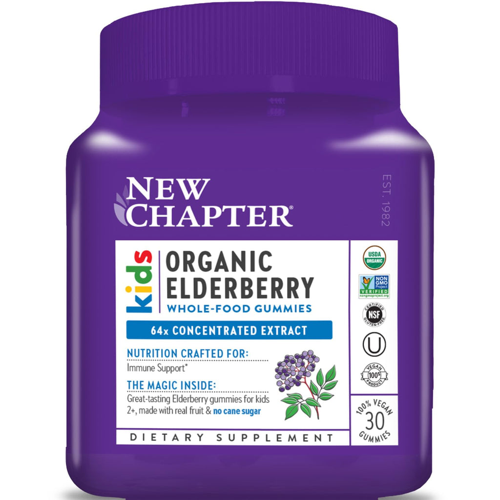 New Chapter elderberry gummies for immunity