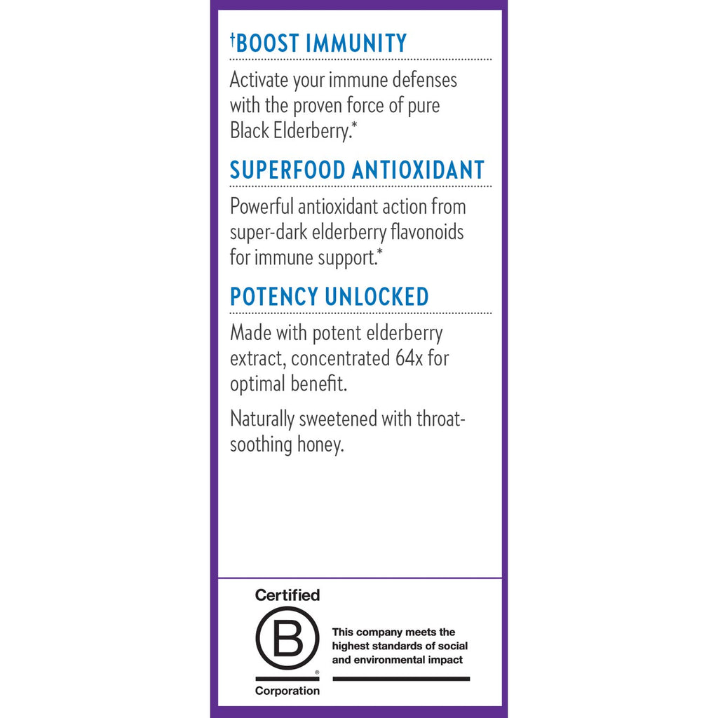 New Chapter elderberry syrup for family health