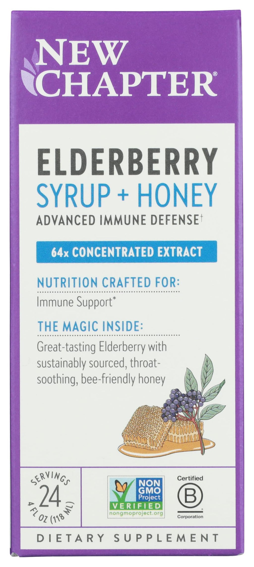 New Chapter elderberry syrup for immunity