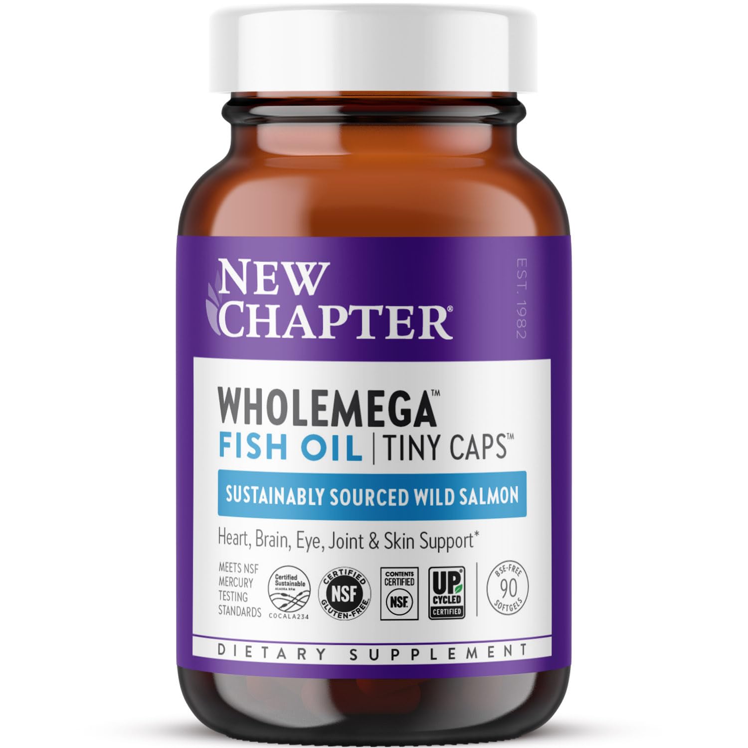 New Chapter fish oil capsules