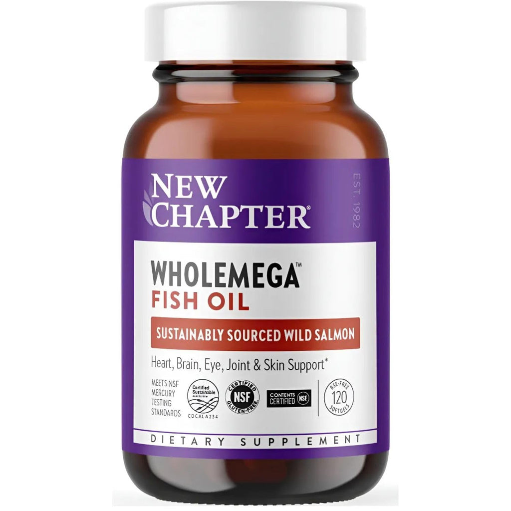 New Chapter fish oil soft gels