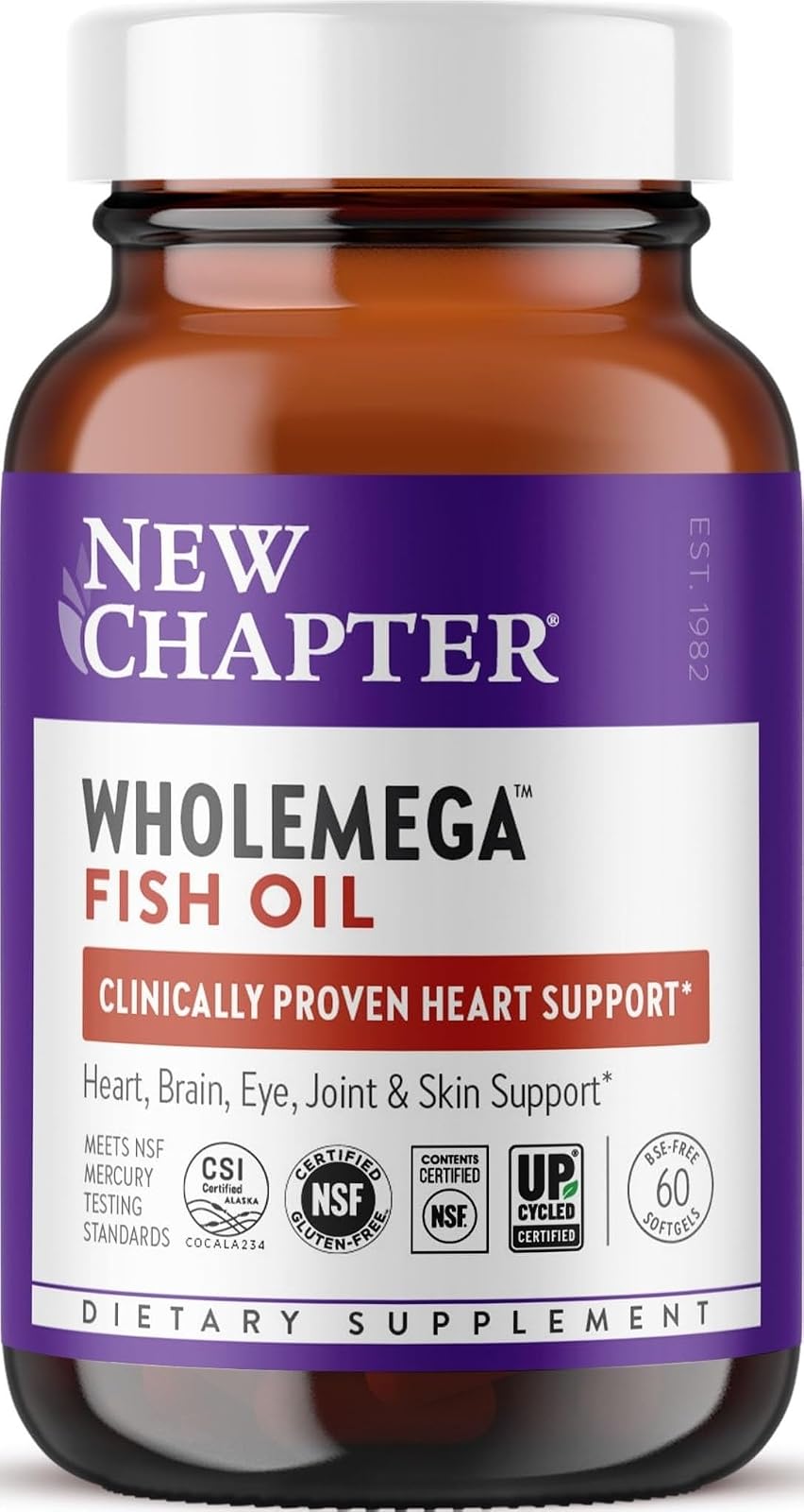 New Chapter fish oil softgels