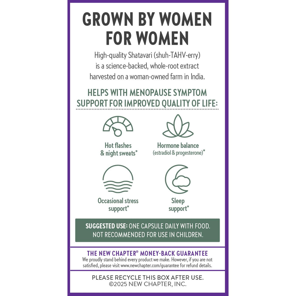 New Chapter herbal menopause solution