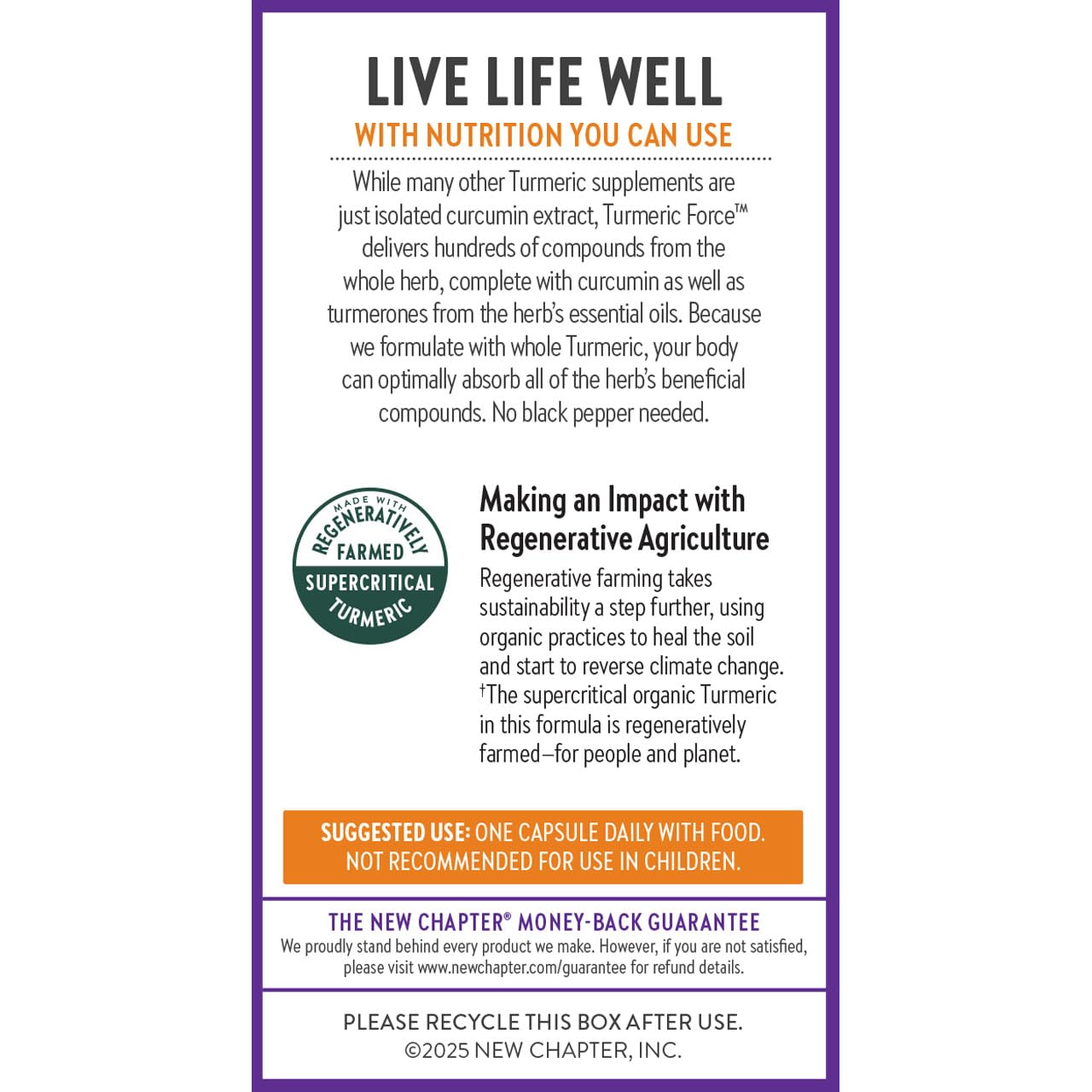 New Chapter herbal turmeric tablets