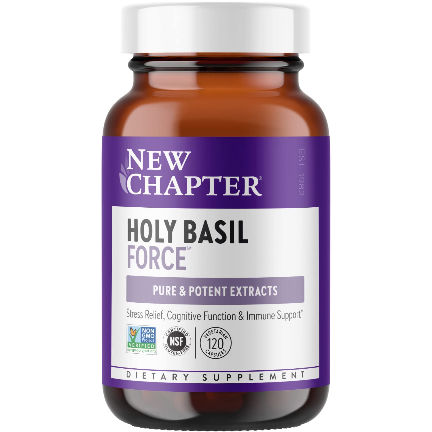 New Chapter Holy Basil Force capsules