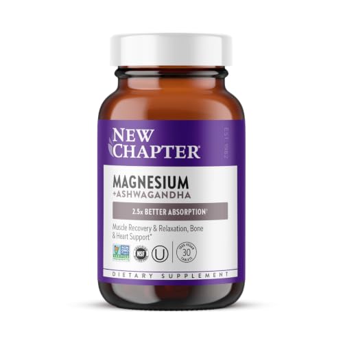 New Chapter magnesium glycinate tablets