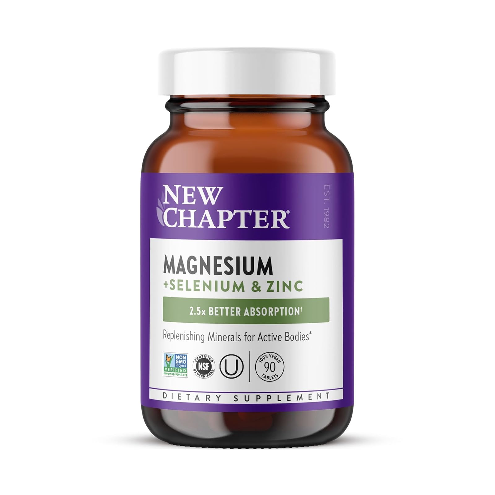 New Chapter magnesium glycinate tablets