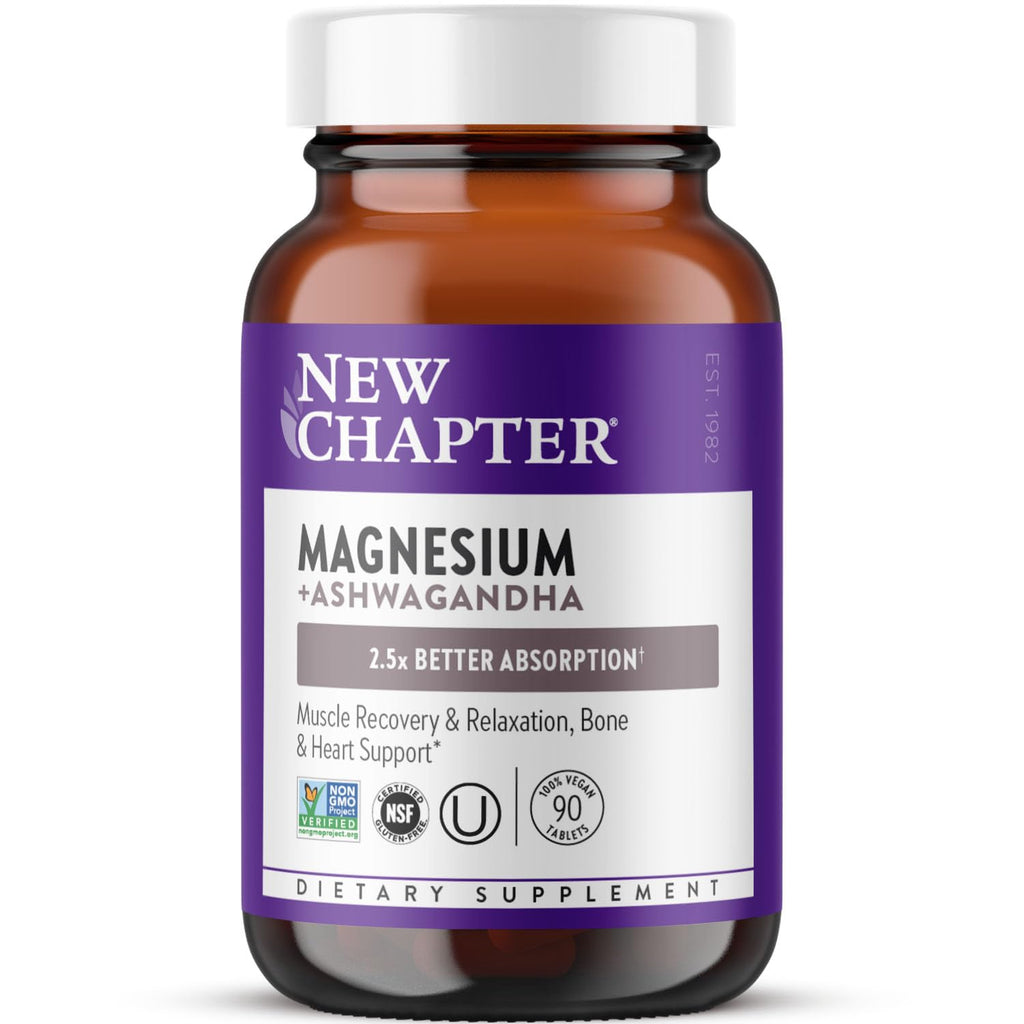 New Chapter magnesium glycinate tablets