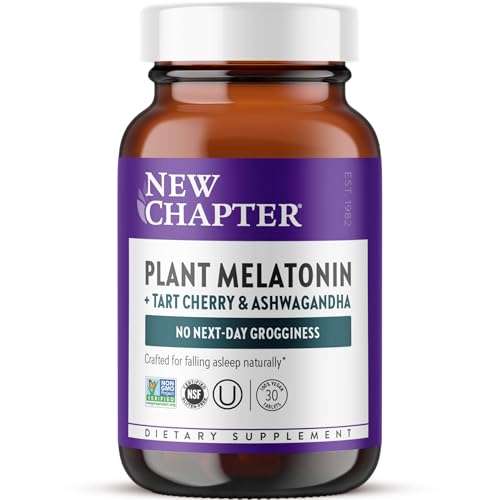 New Chapter Melatonin sleep aid tablets