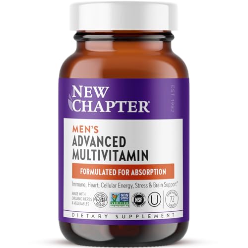 New Chapter men's multivitamin tablets
