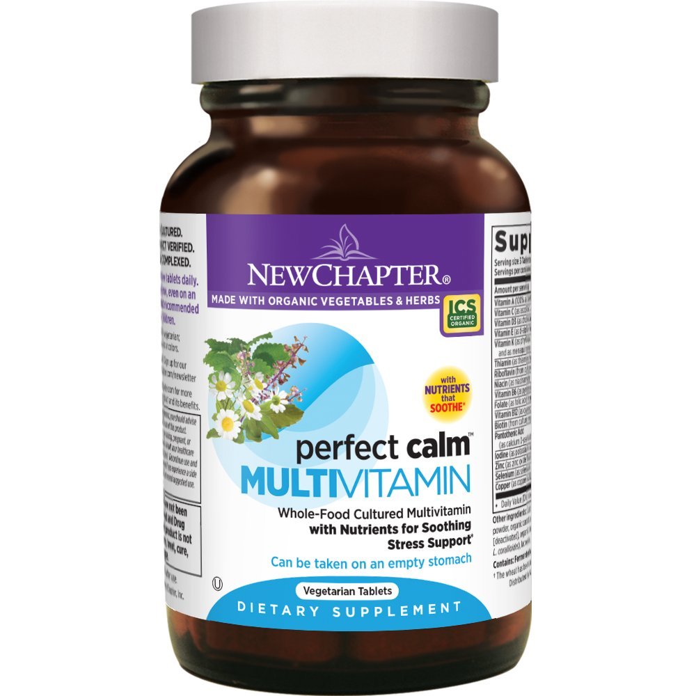 New Chapter multivitamin for stress relief
